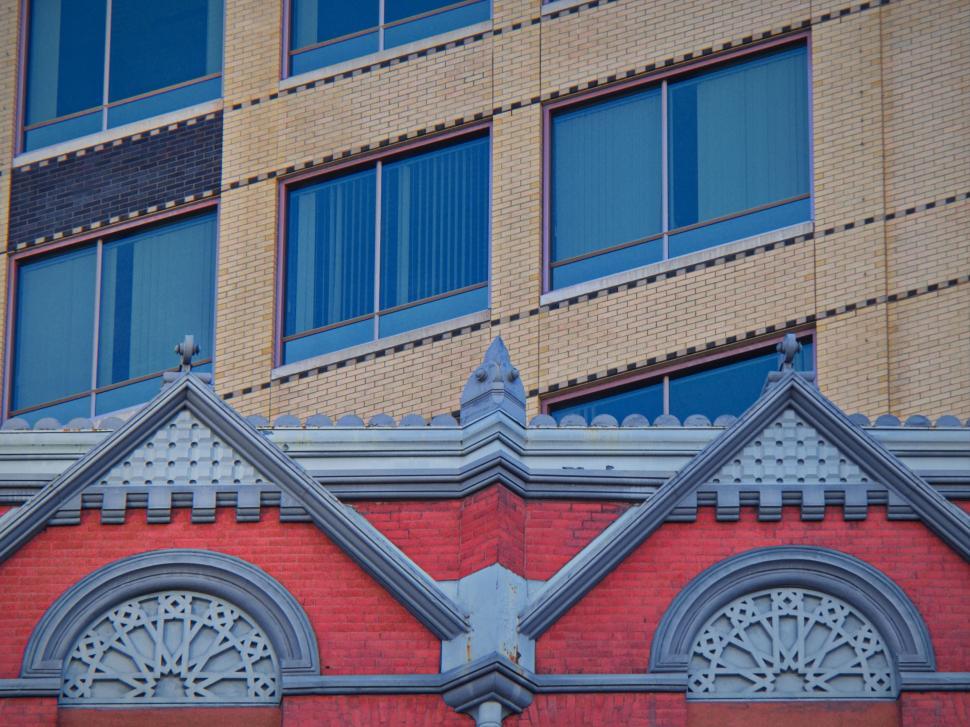Free Stock Photo of Juxtaposition of old and new architectural styles ...