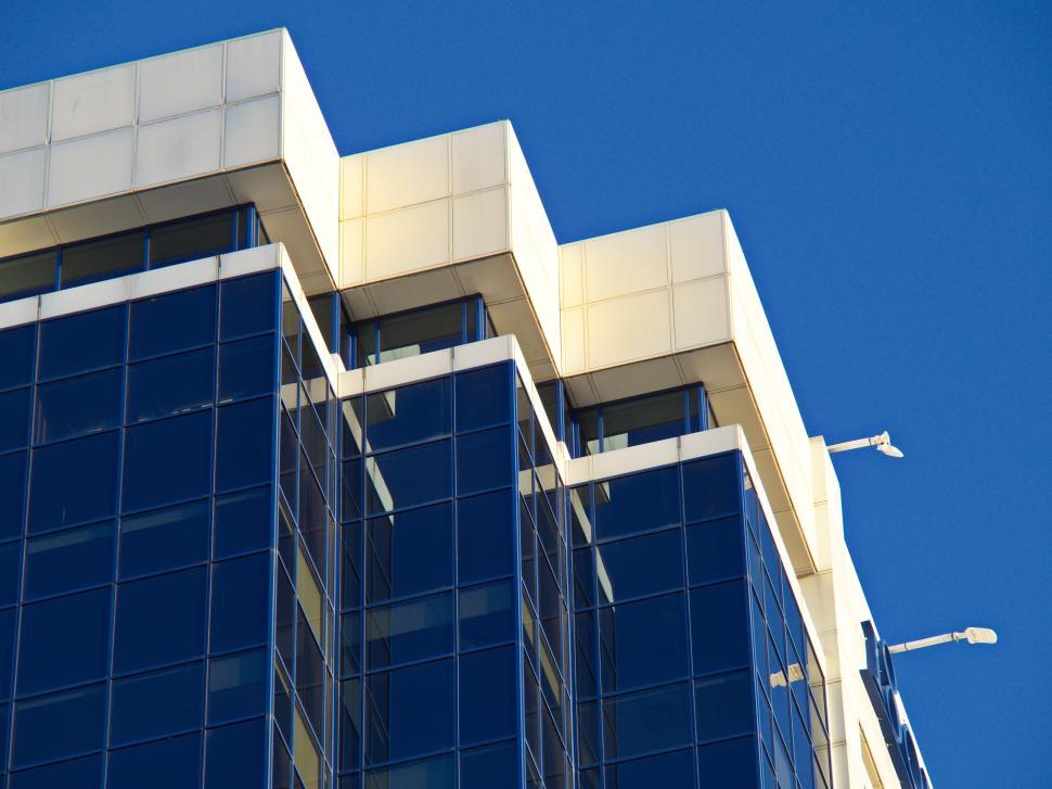 Free Stock Photo of Modern glass building with reflective surfaces and ...