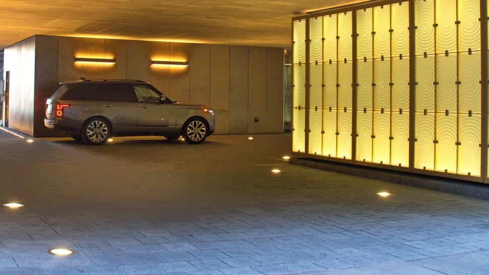 Free Stock Photo of Luxury car parked in an illuminated underground ...
