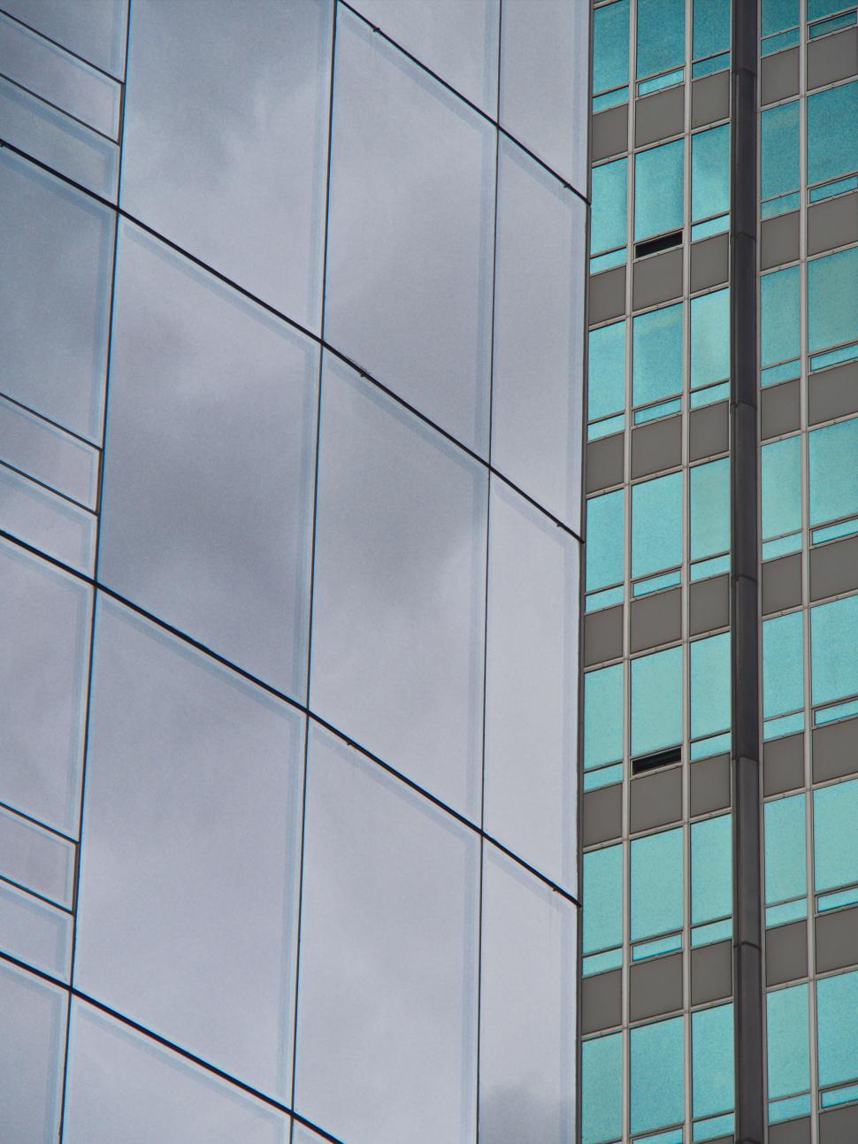 Free Stock Photo of High-rise building with mirroring glass windows ...