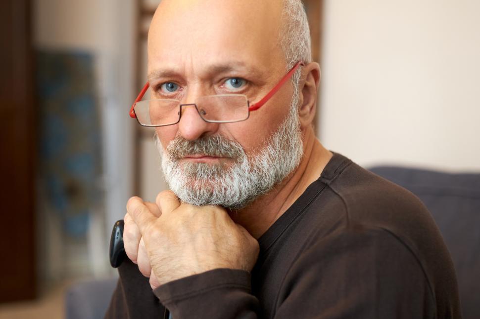 Free Stock Photo of Closeup portrait of wealthy rich senior businessman ...