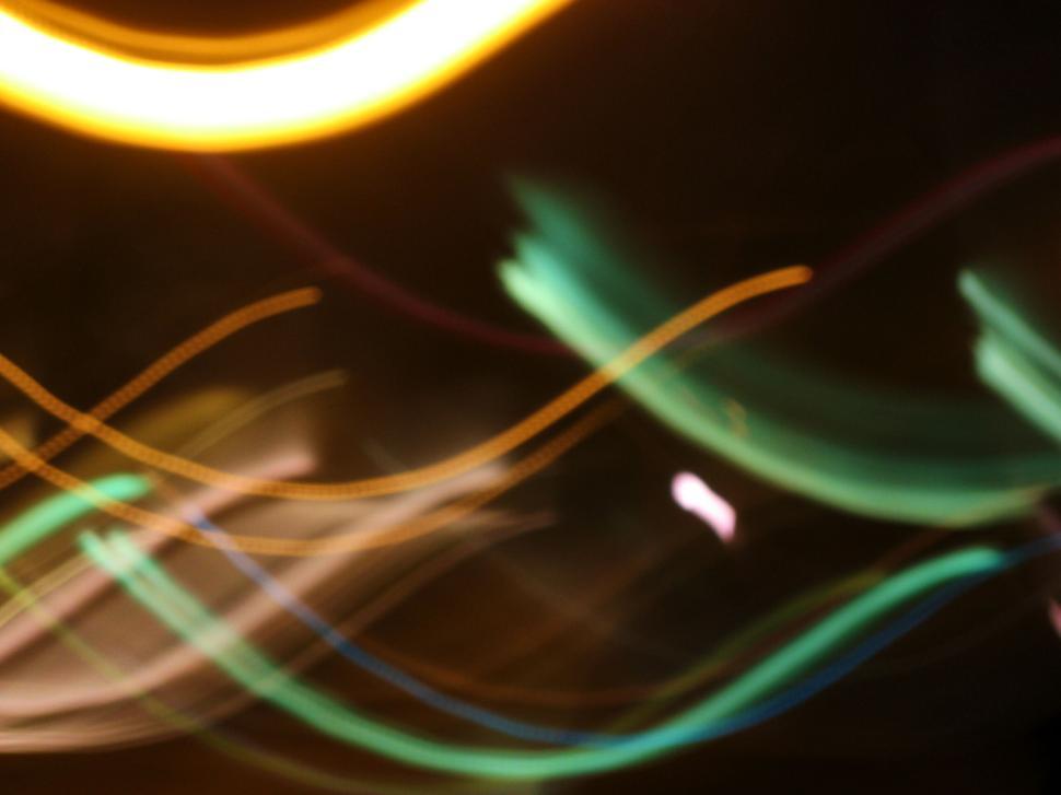 Free Stock Photo of Abstract colorful light streaks captured in motion ...