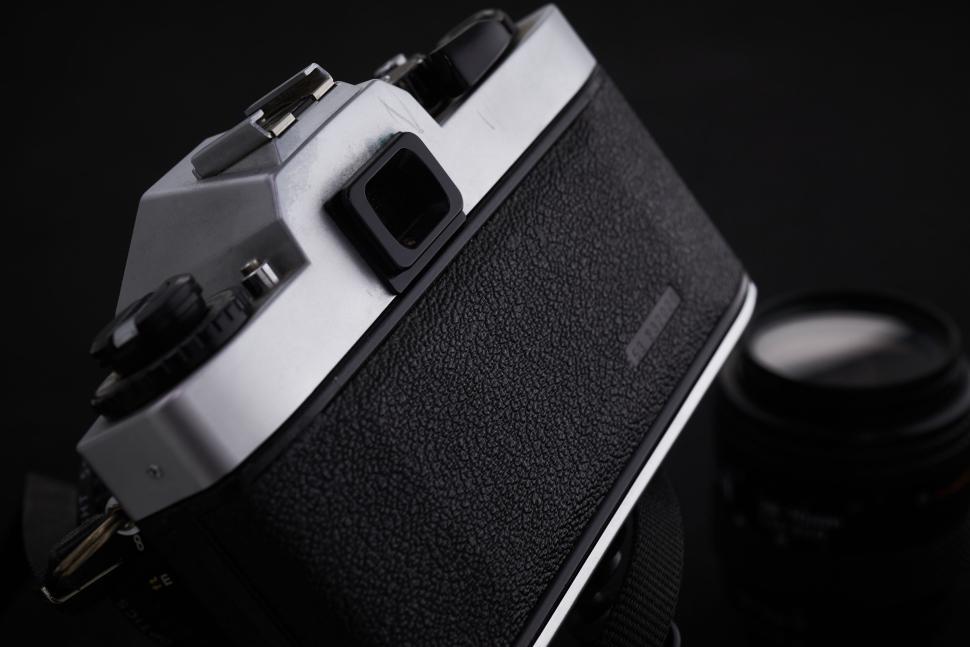 Free Stock Photo of Back view of vintage camera showing viewfinder ...