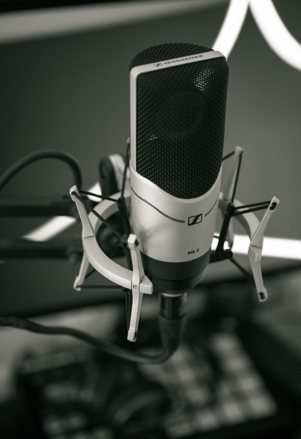 Free Stock Photo of Professional microphone for high-quality audio ...