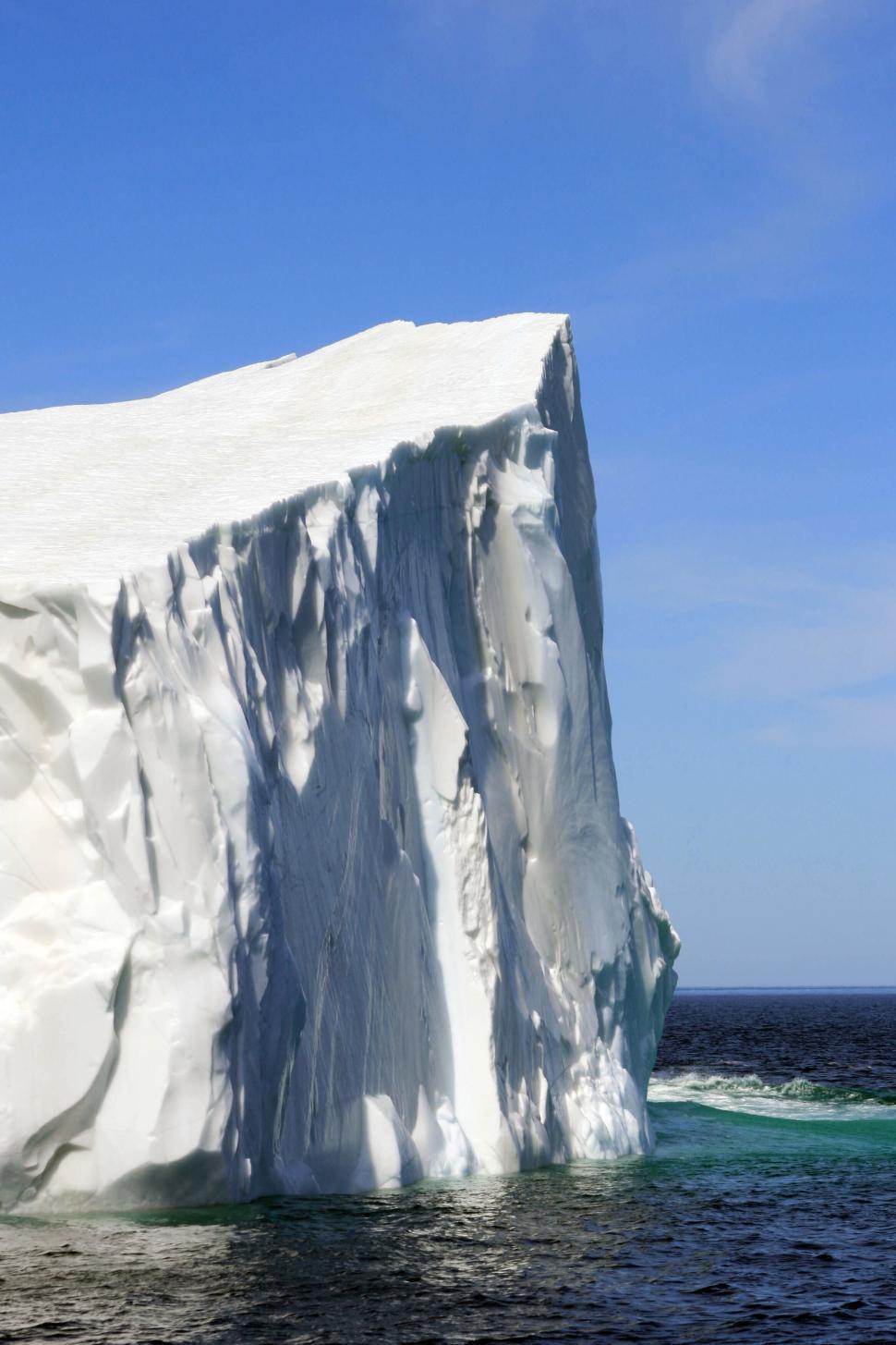 Free Stock Photo of Massive iceberg standing tall in pristine Arctic ...