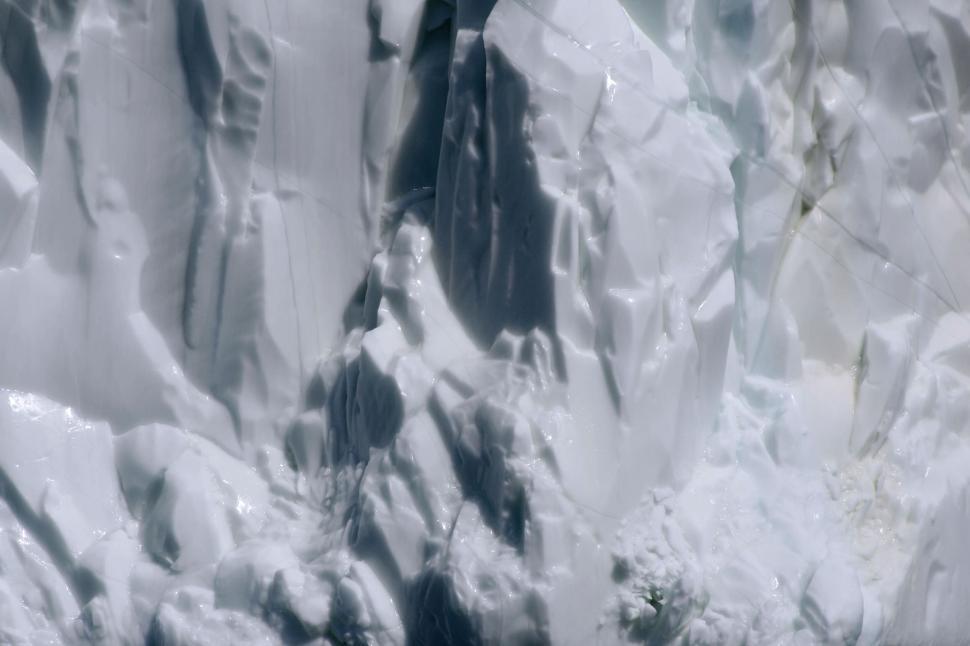 Free Stock Photo of Majestic ice formations of a vast frozen glacier ...