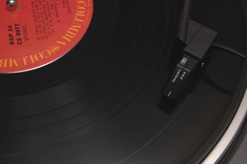Free Stock Photo of Close-up of vintage vinyl record player needle arm ...