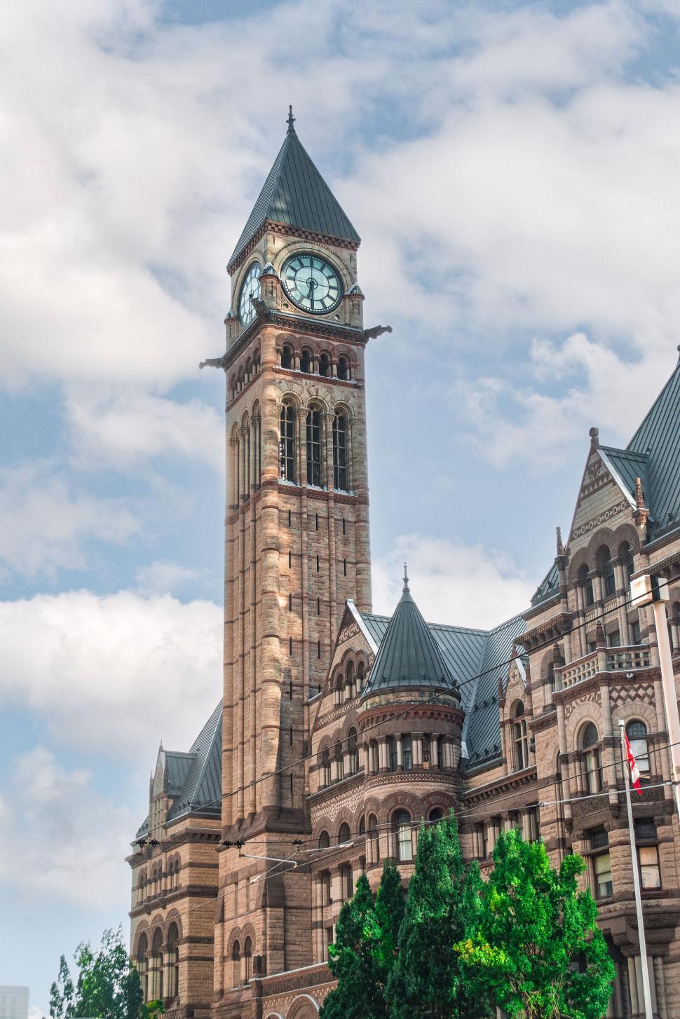 Free Stock Photo of Historic clock tower against a cloudy sky ...