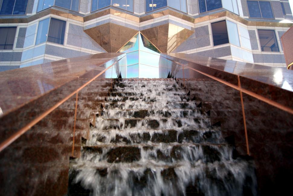 Free Stock Photo of Water Fall and Building | Download Free Images and ...