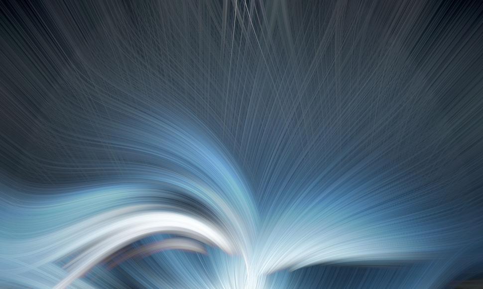Free Stock Photo of Blue and white abstract wave with flowing patterns ...