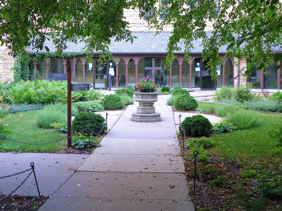 Free Stock Photo of Courtyard of Grace Church Madison | Download Free ...