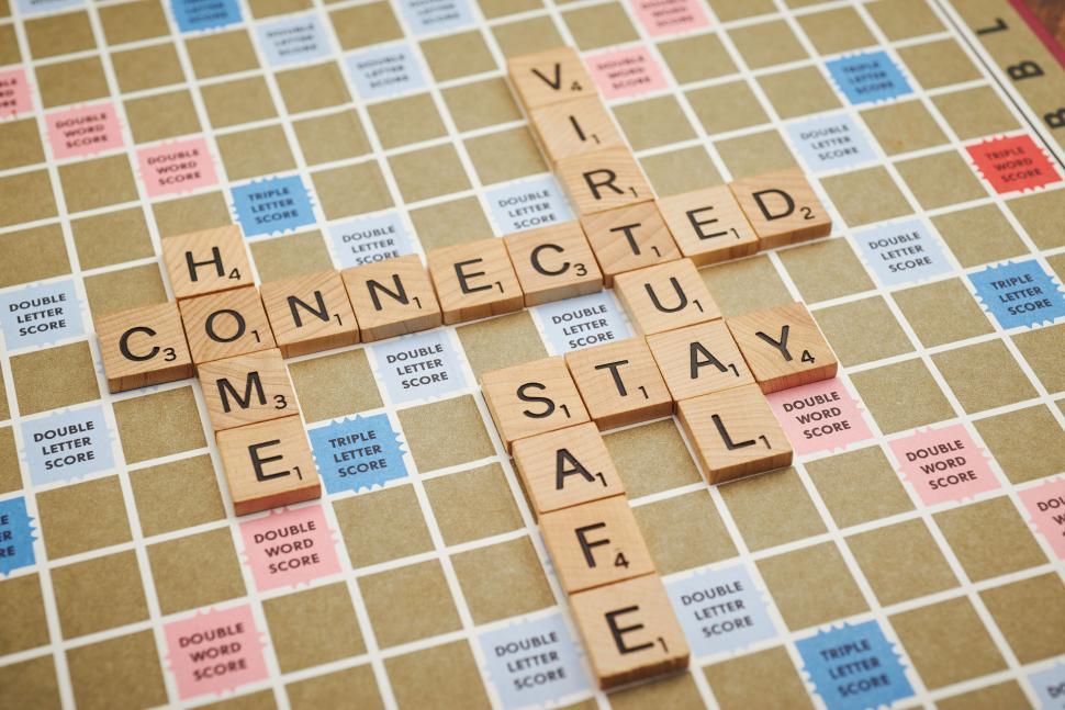 Free Stock Photo of Scrabble board with words related to safety and ...