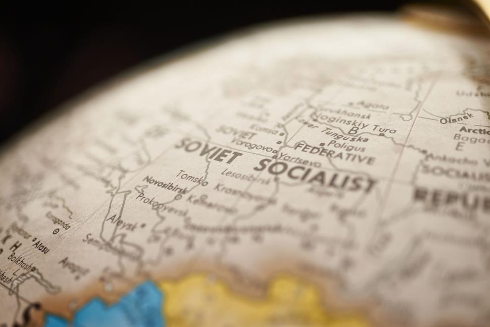 Free Stock Photo of Map showing Soviet Socialist regions and boundaries ...