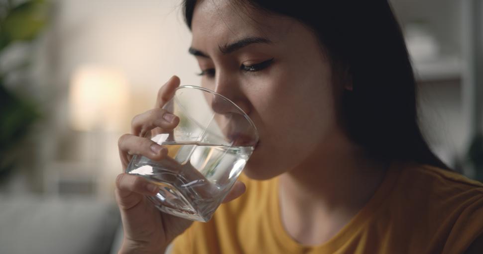 Free Stock Photo of Woman drinking water, staying hydrated | Download Free Images and Free ...