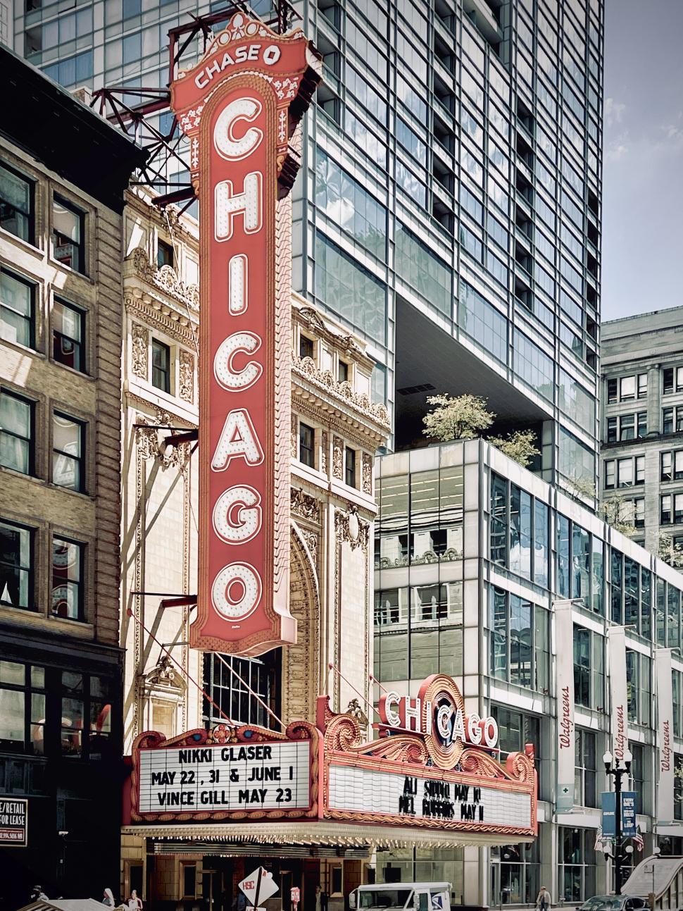 Free Stock Photo of Historic Chase Theater in Chicago showcasing ...