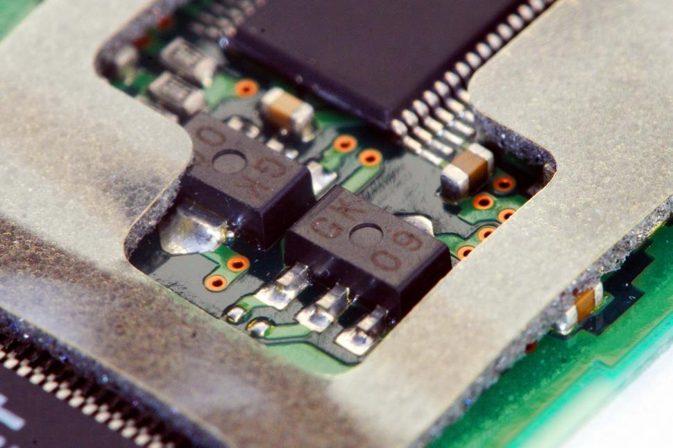 Free Stock Photo of circuit boards printed paths green copper wires ...