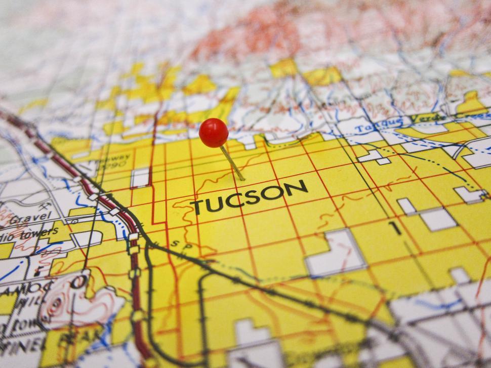 Free Stock Photo of Tucson Map | Download Free Images and Free ...