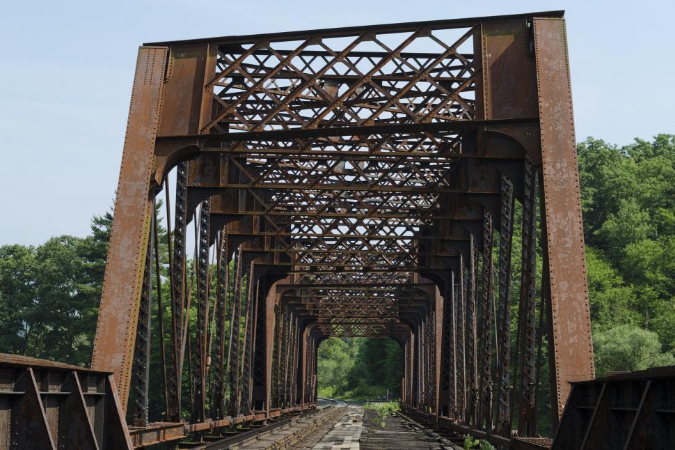 Free Stock Photo of Railroad Bridge No. 9 - Portal View | Download Free ...