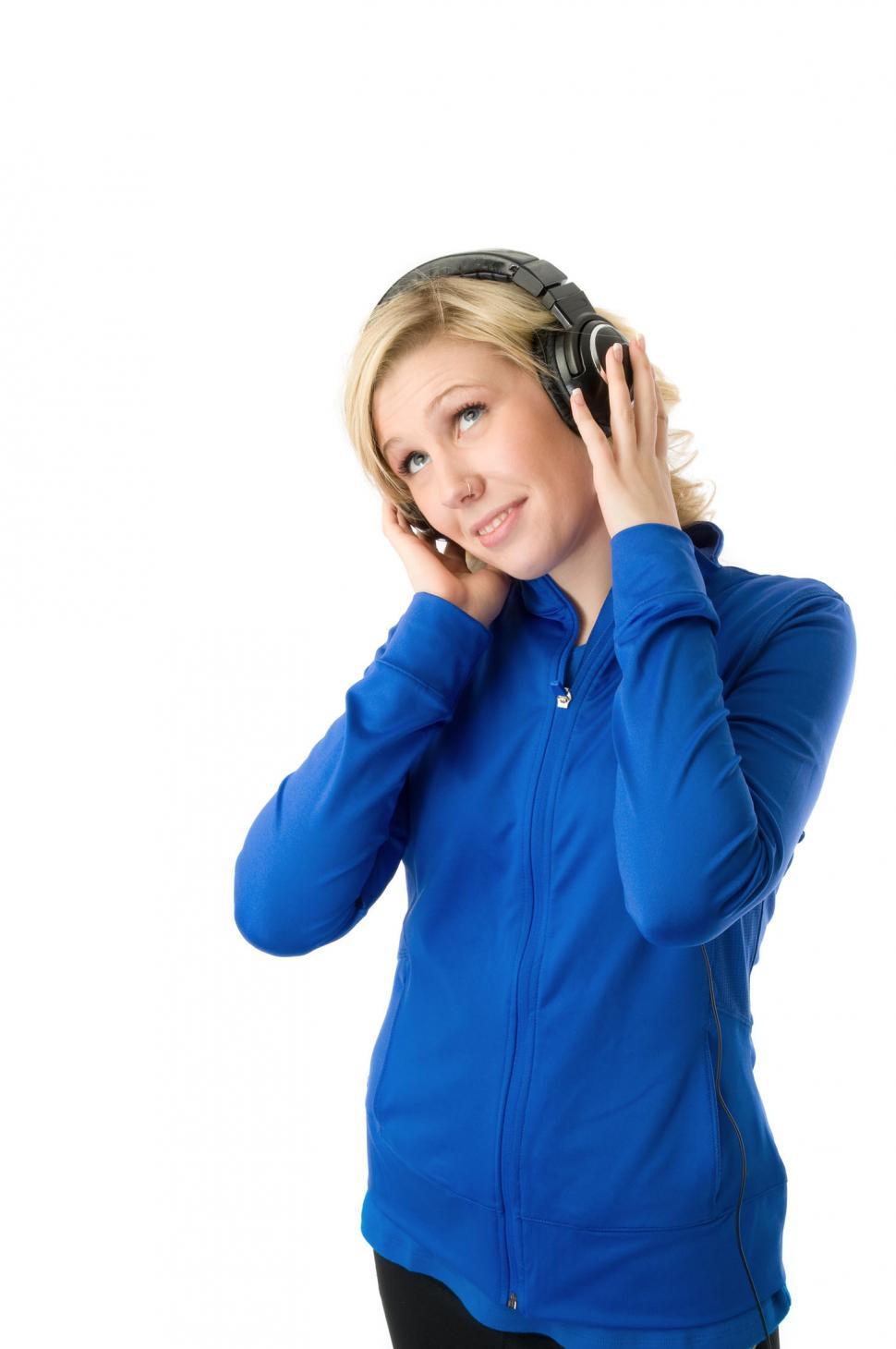 Free Stock Photo of Young woman listens | Download Free Images and Free ...