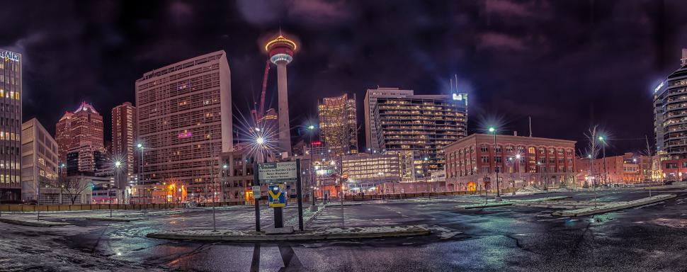 Free Stock Photo of Calgary at Night | Download Free Images and Free ...