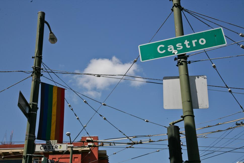 Free Stock Photo of Catro Streen Sign | Download Free Images and Free ...