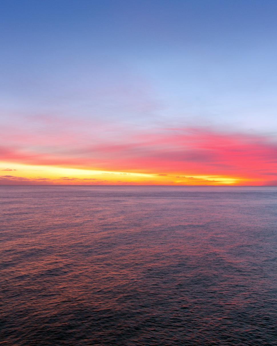 Free Stock Photo of Winter Ocean Sunset | Download Free Images and Free Illustrations