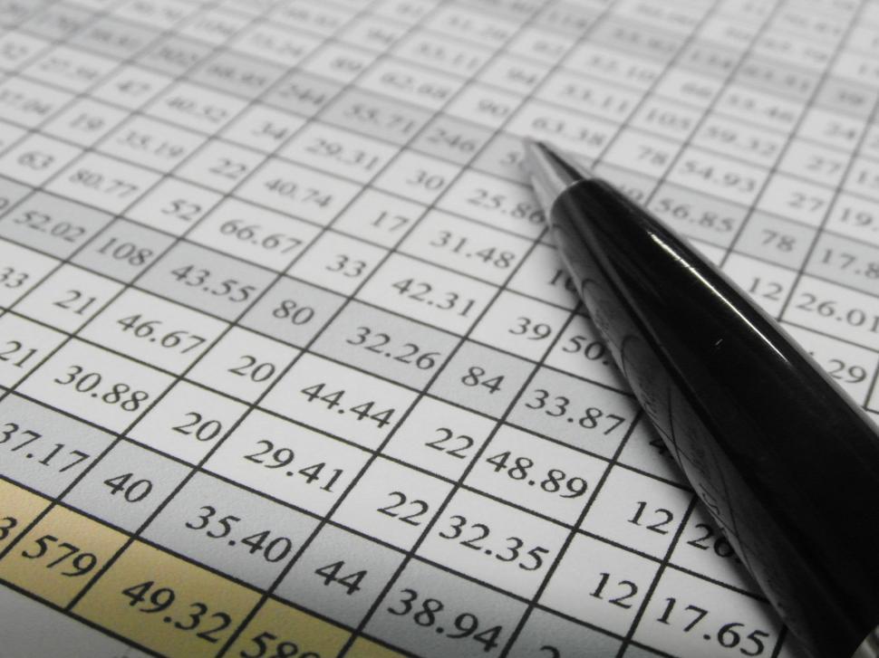 Free Stock Photo of Excel Data Table | Download Free Images and Free ...