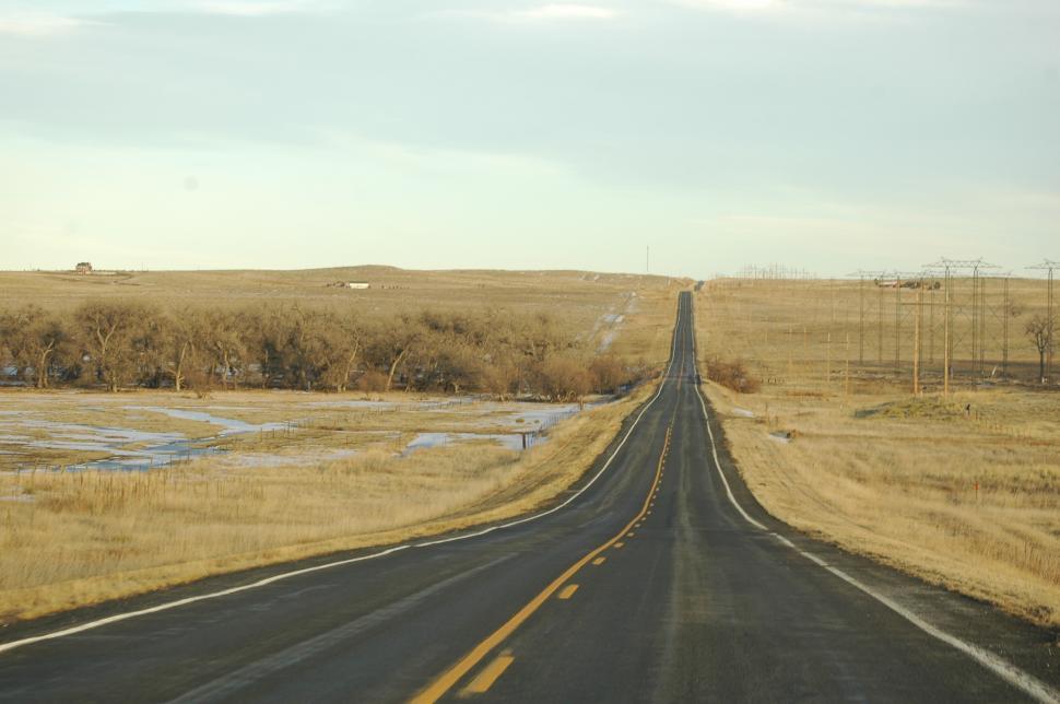 Free Stock Photo of Long Country Highway | Download Free Images and ...