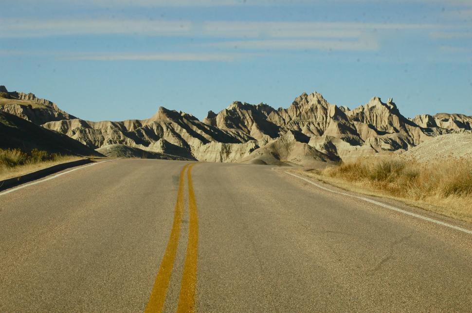 Free Stock Photo of Badlands Highway | Download Free Images and Free ...