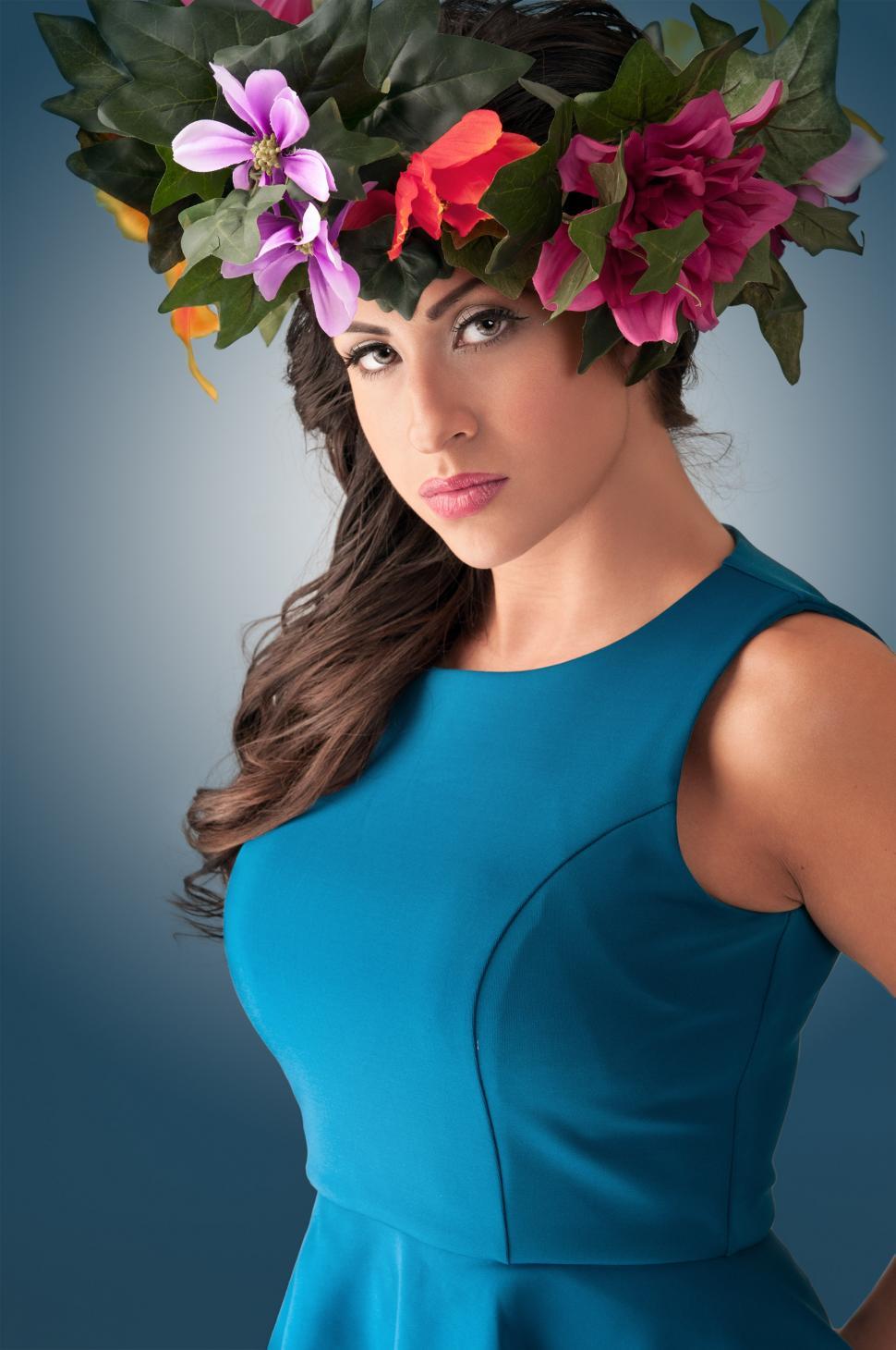 Free Stock Photo of Woman in blue dress | Download Free Images and Free ...