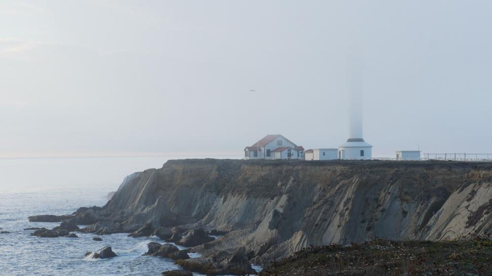 Free Stock Photo of Lighthouse in the Fog | Download Free Images and ...