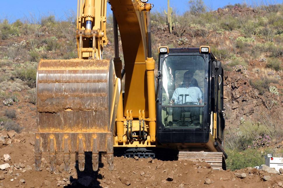 Free Stock Photo of Excavator with operator | Download Free Images and ...