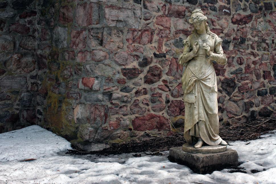 Free Stock Photo of Statue in Ruins | Download Free Images and Free ...