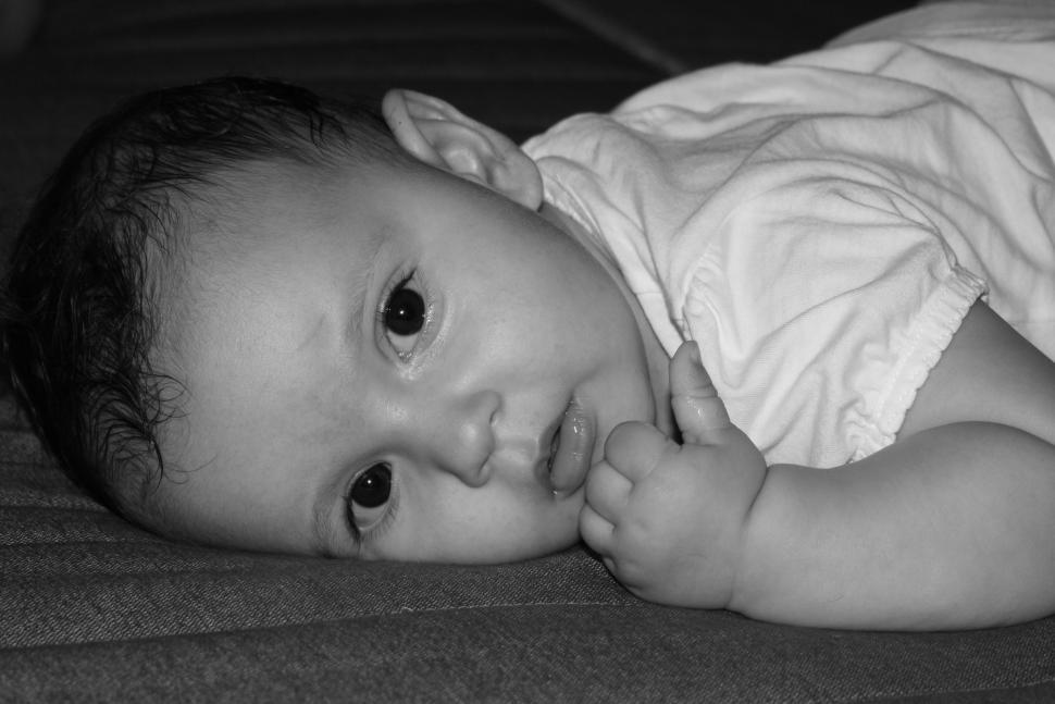 Free Stock Photo of Baby Laying on a Mattress | Download Free Images ...