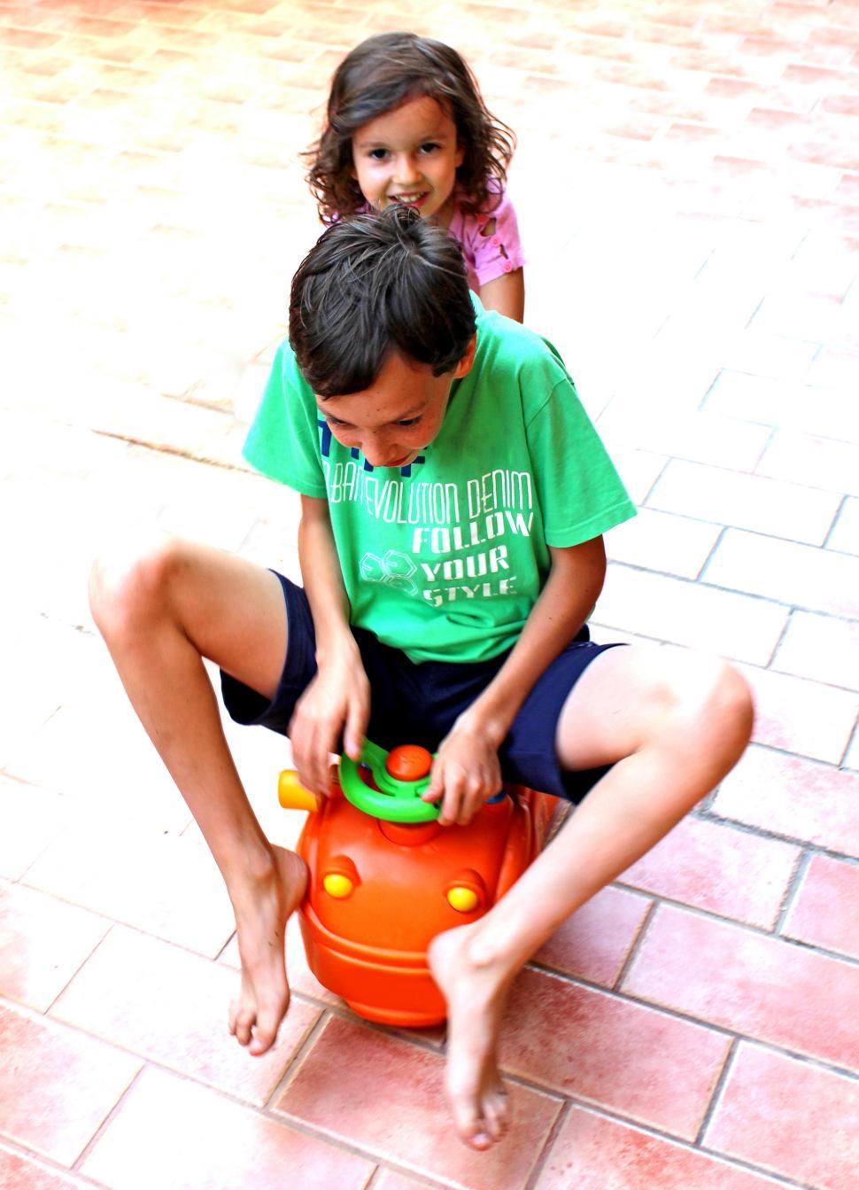 Free Stock Photo of Happy brothers playing together | Download Free ...