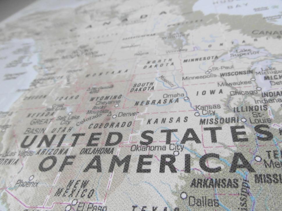 Free Stock Photo of United States of America USA Map | Download Free ...