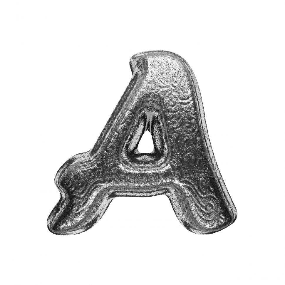 Free Stock Photo of isolated silver letter | Download Free Images and ...