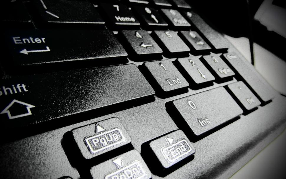 Free Stock Photo of Black Computer Keyboard | Download Free Images and ...