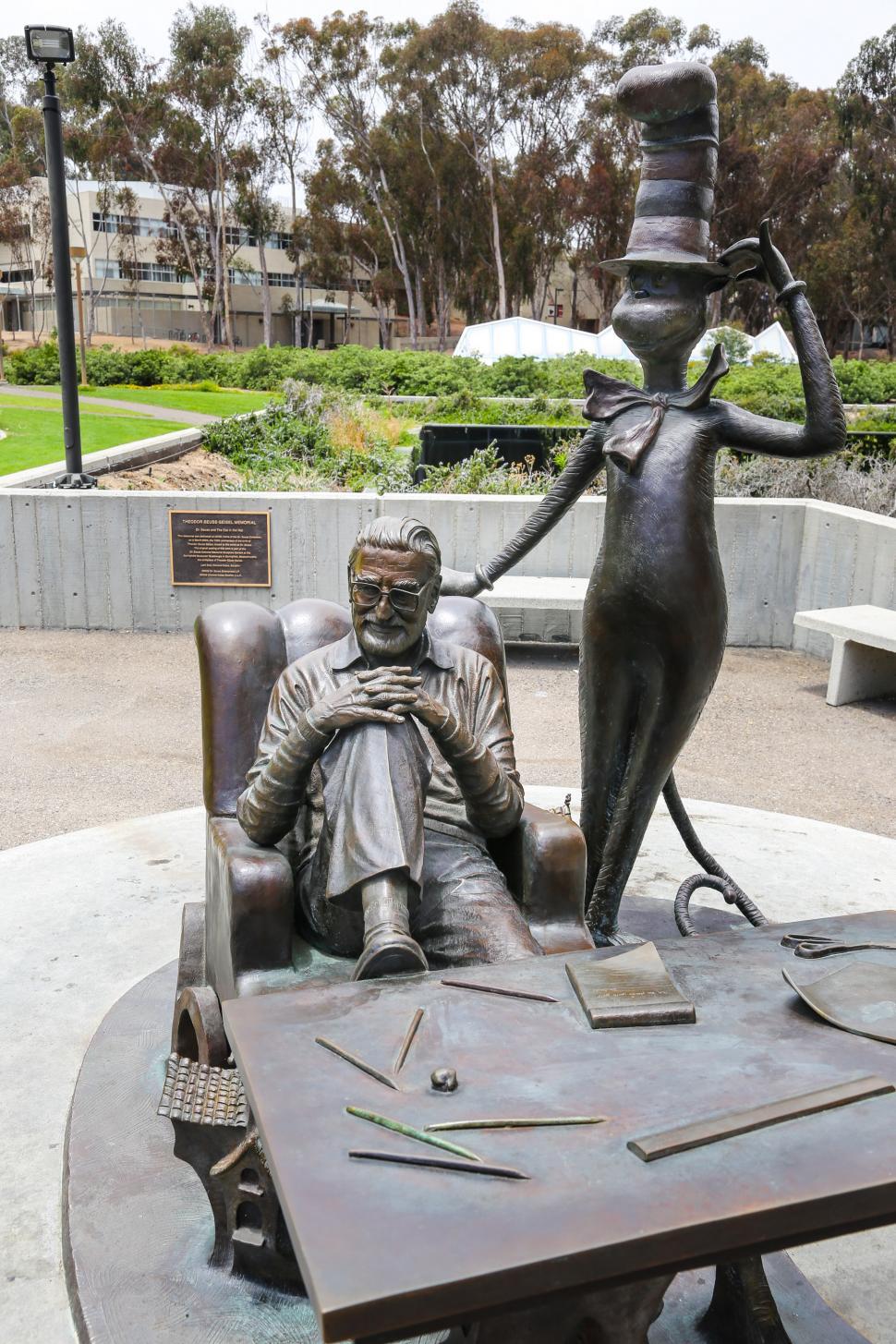 Free Stock Photo of Theodor Geisel memorial statue at UCSD | Download ...