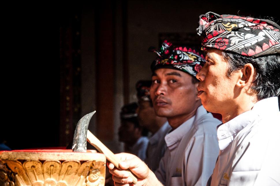 Free Stock Photo of Men play traditional gamelan percussion | Download ...