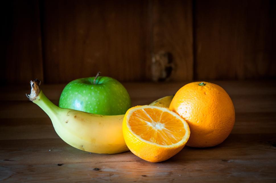 Free Stock Photo of fresh fruits on wooden background | Download Free ...