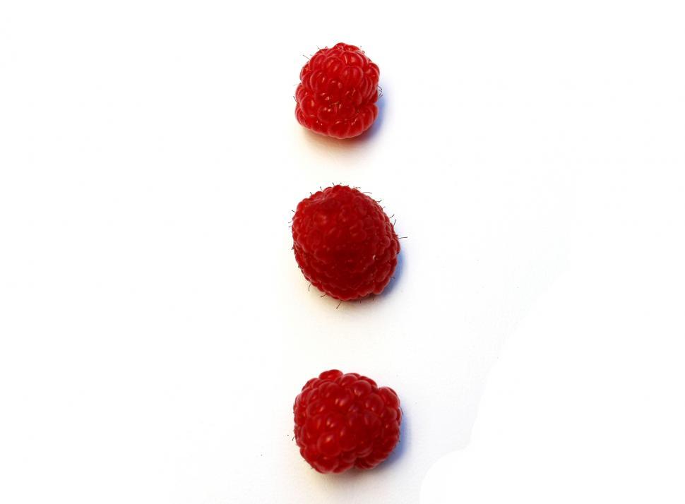 Free Stock Photo of Raspberries on white background | Download Free ...