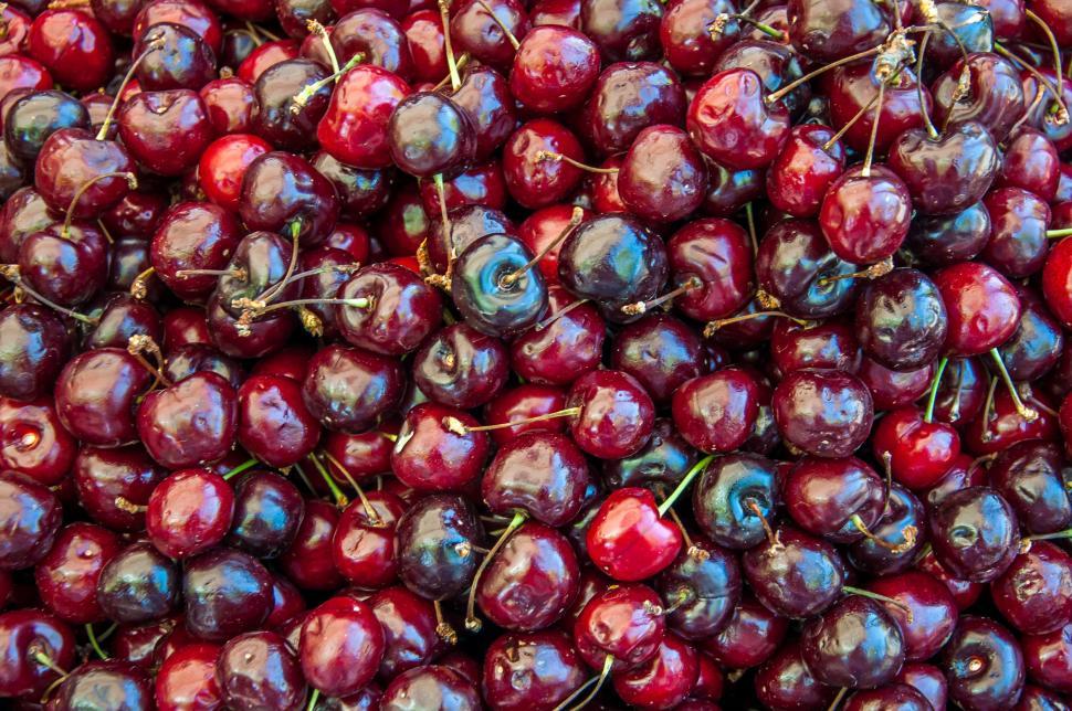 Free Stock Photo of Sweet cherries as a background | Download Free ...