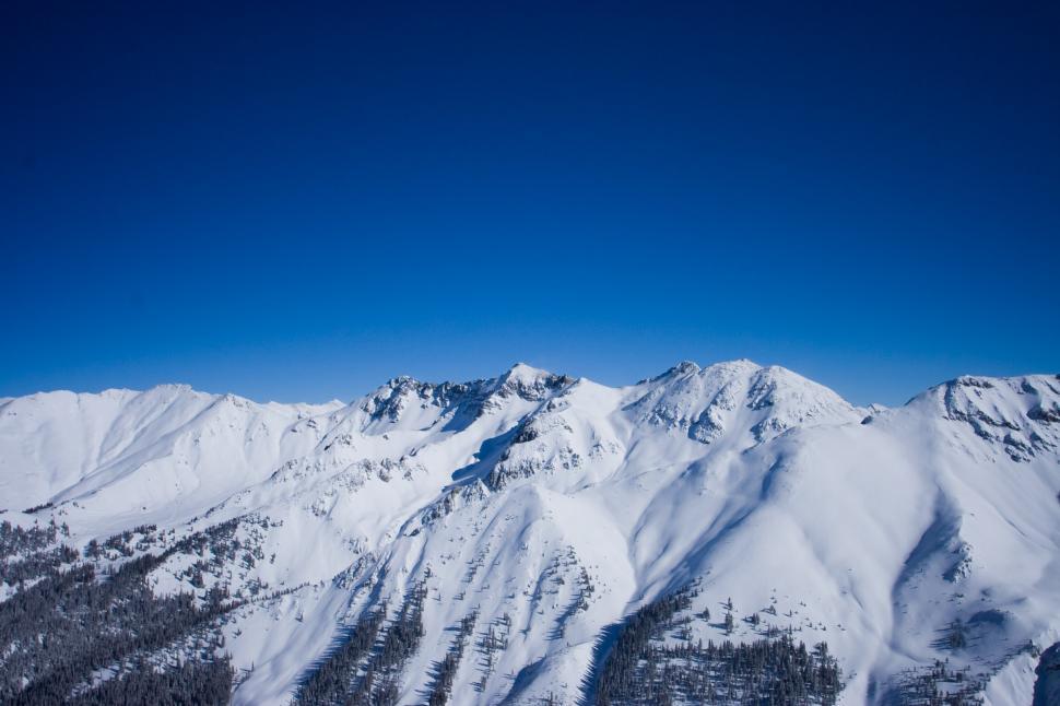 Free Stock Photo of Snowy Peaks | Download Free Images and Free ...