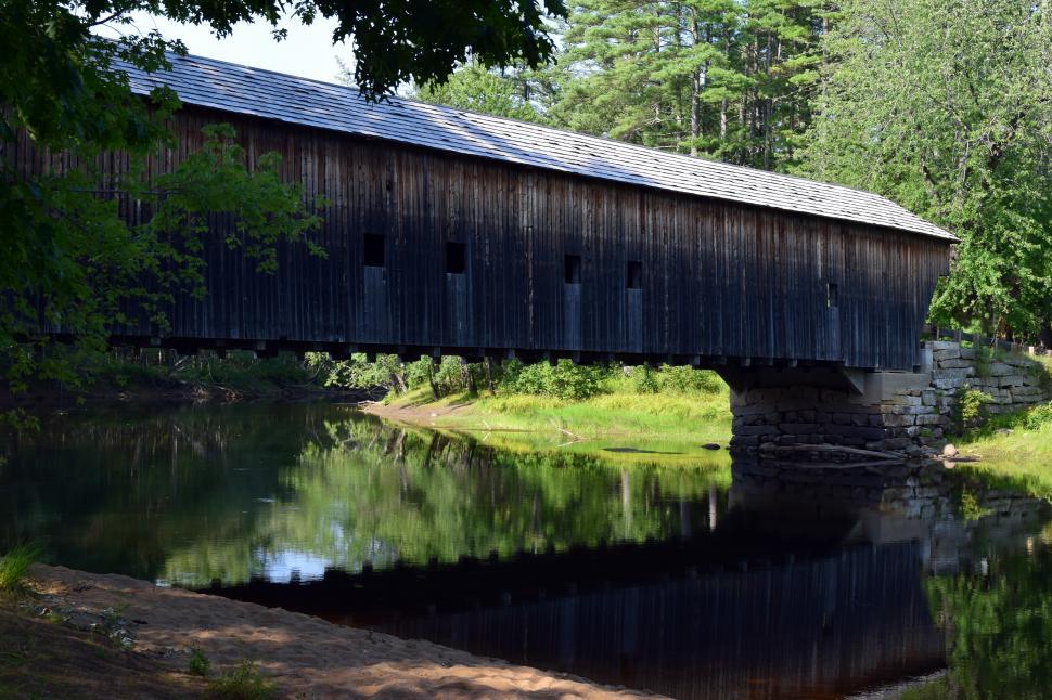 Free Stock Photo of Covered Bridge | Download Free Images and Free ...