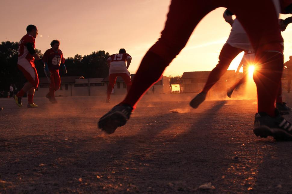 Free Stock Photo of Rugby players at sunset | Download Free Images and ...
