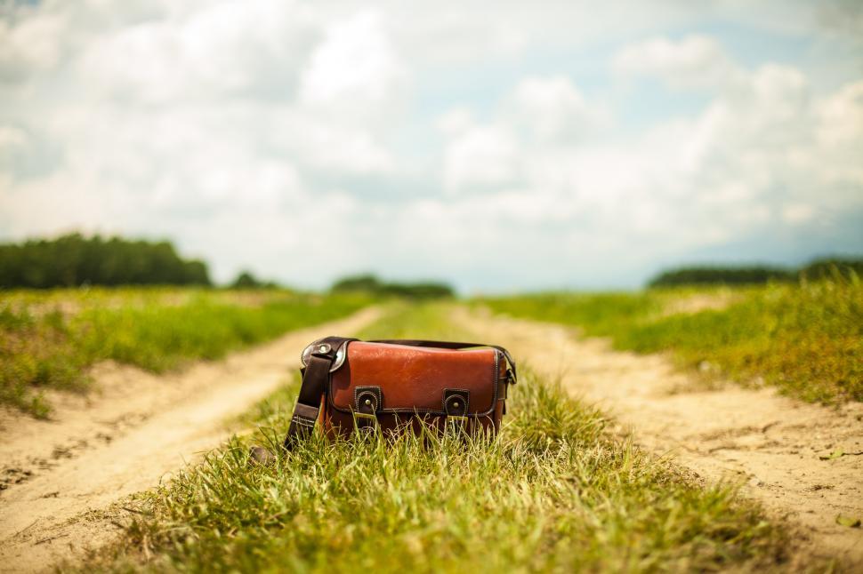 Free Stock Photo of Shoulder bag sitting on the groud | Download Free ...