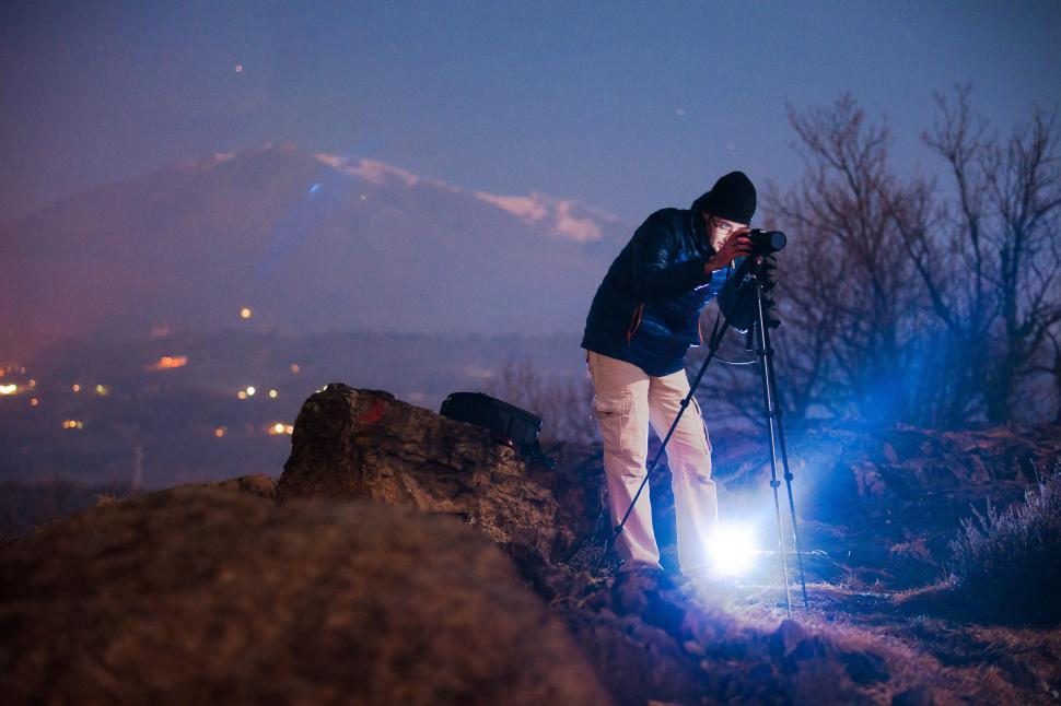 Free Stock Photo of Nature photographer in the action | Download Free ...