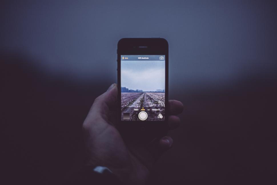 Free Stock Photo of Person Holding Cell Phone in Hand | Download Free ...