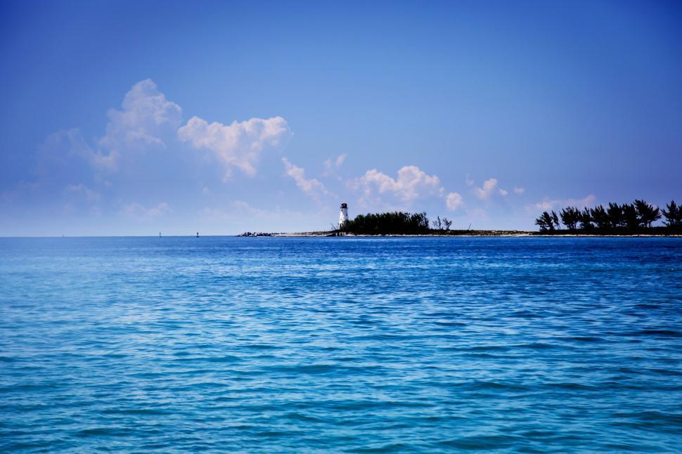 Free Stock Photo of Small Island in the Middle of the Ocean | Download ...